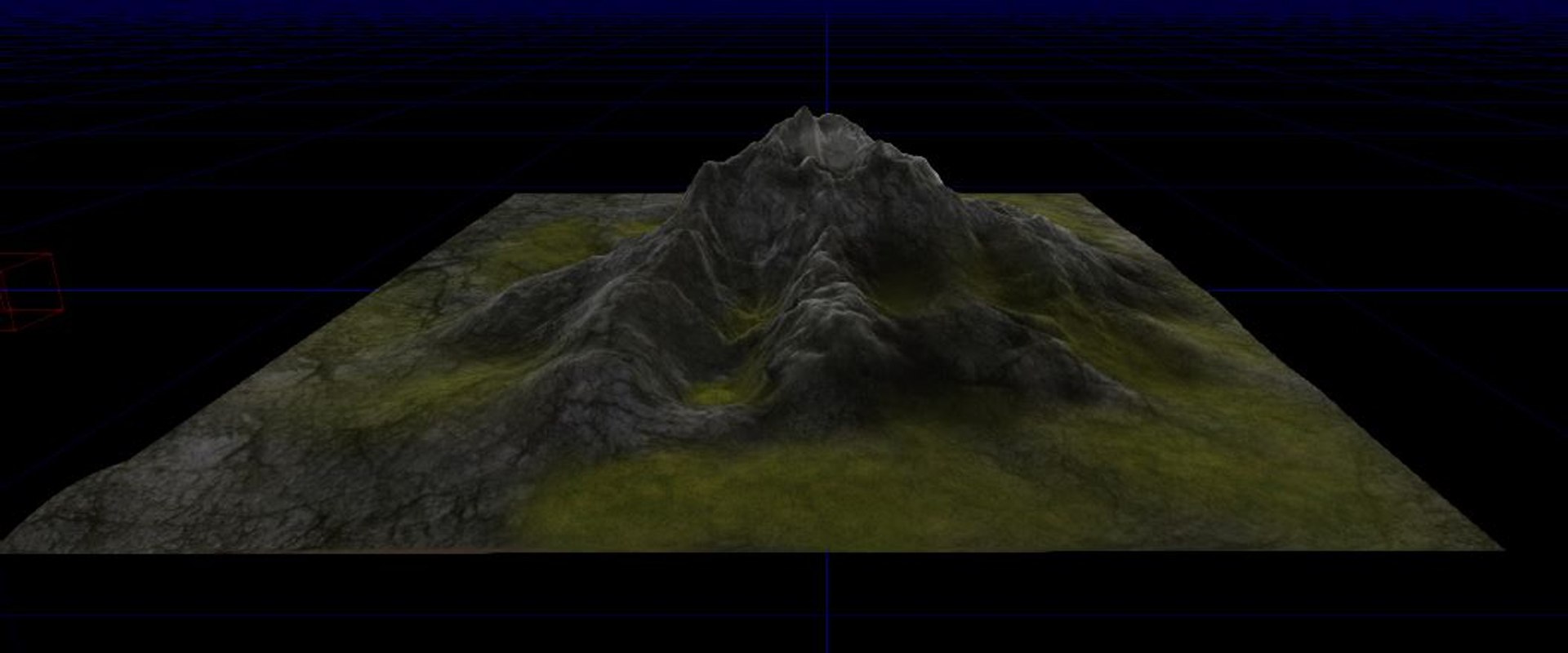 3d mountain