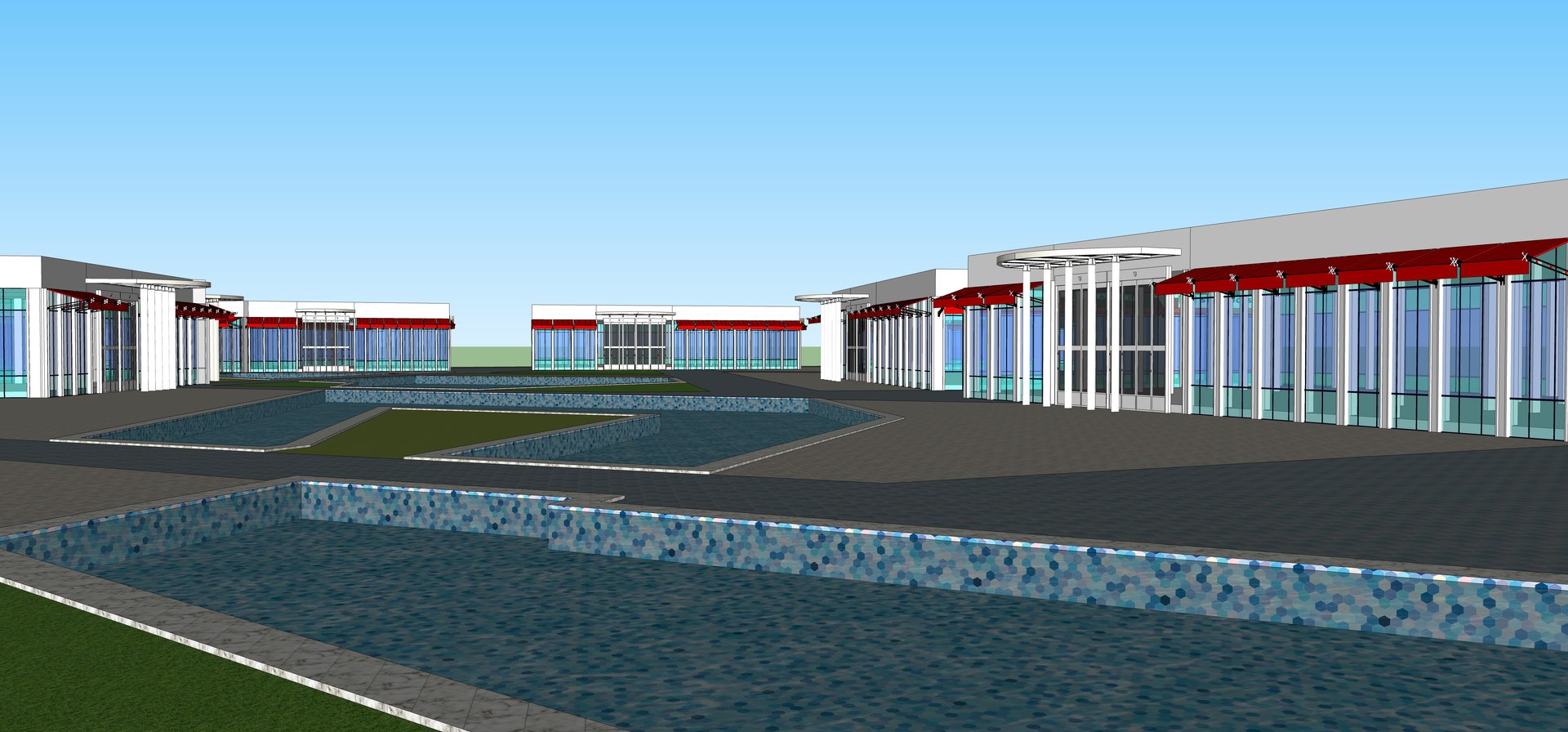 3D Commercial Land With Landscape - TurboSquid 1950504