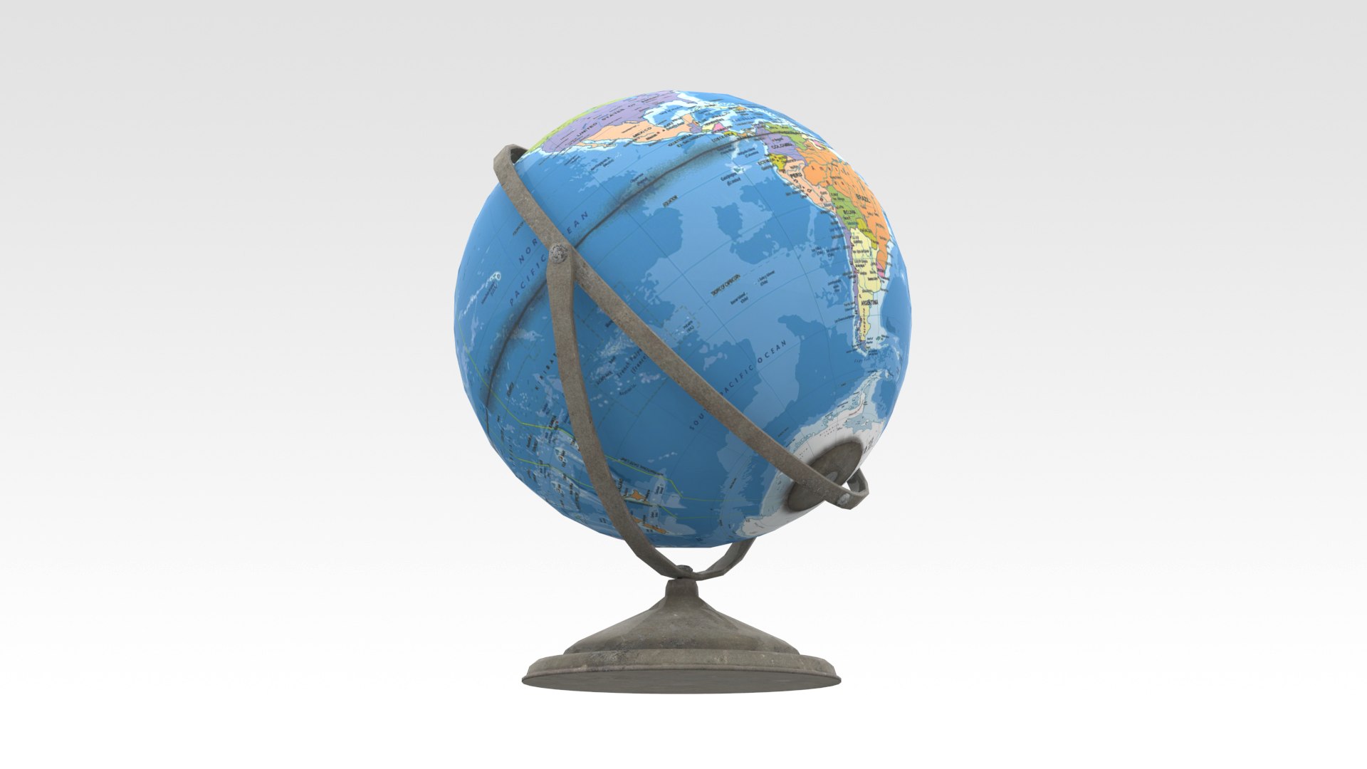 Globe Model - TurboSquid 1809561