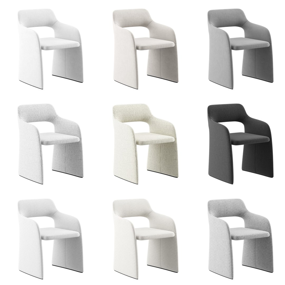 Echo Petite Chair 3D Model - TurboSquid 2091995