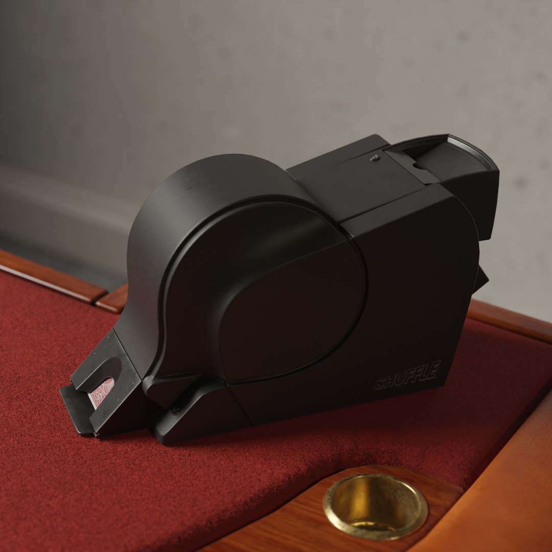 Card Shuffler 3D Model - TurboSquid 1996160