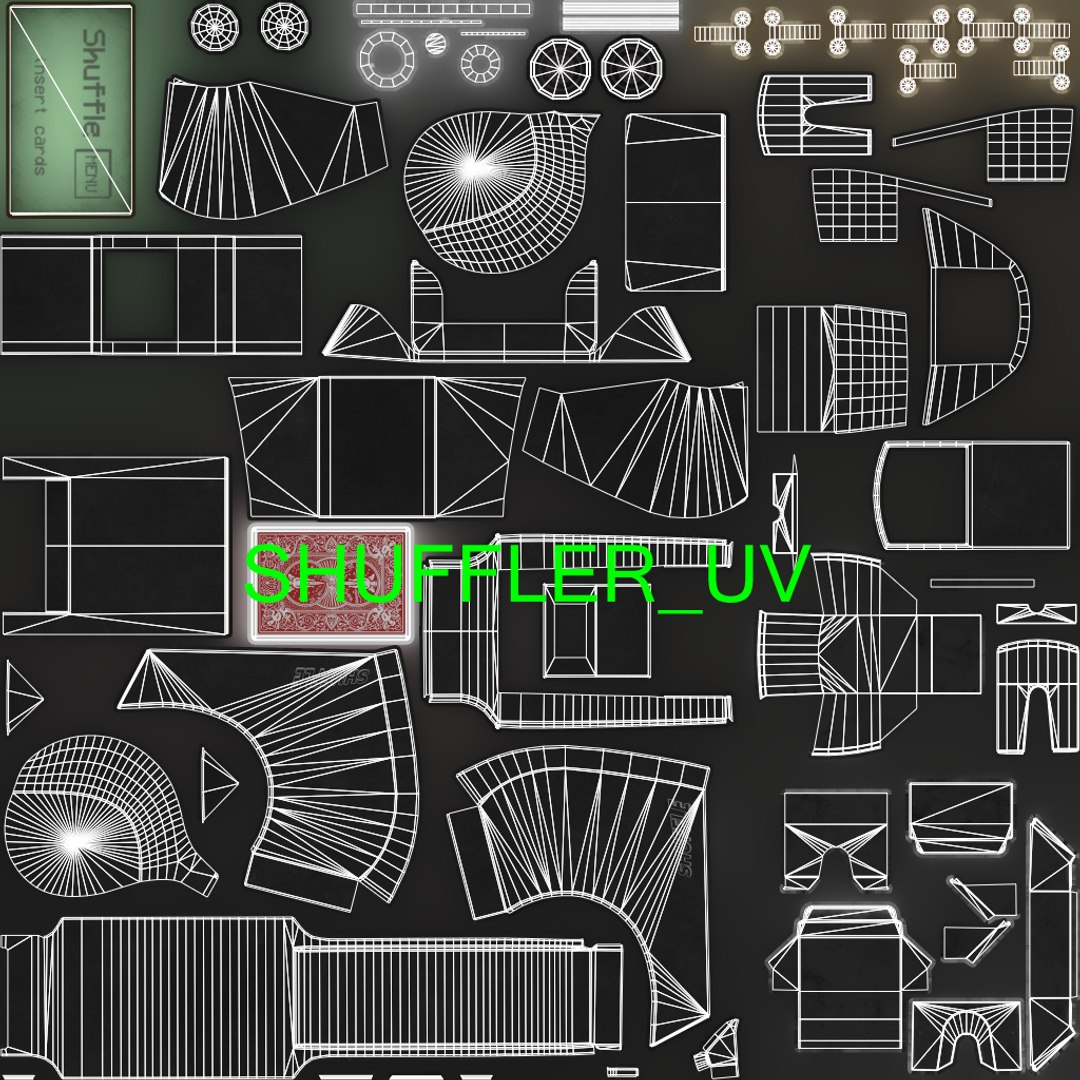 Card Shuffler 3D Model - TurboSquid 1996160