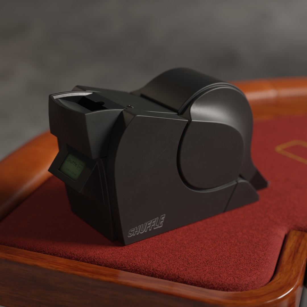 Card Shuffler 3D Model - TurboSquid 1996160