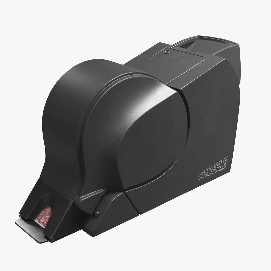 Card Shuffler 3d Model Turbosquid 1996160