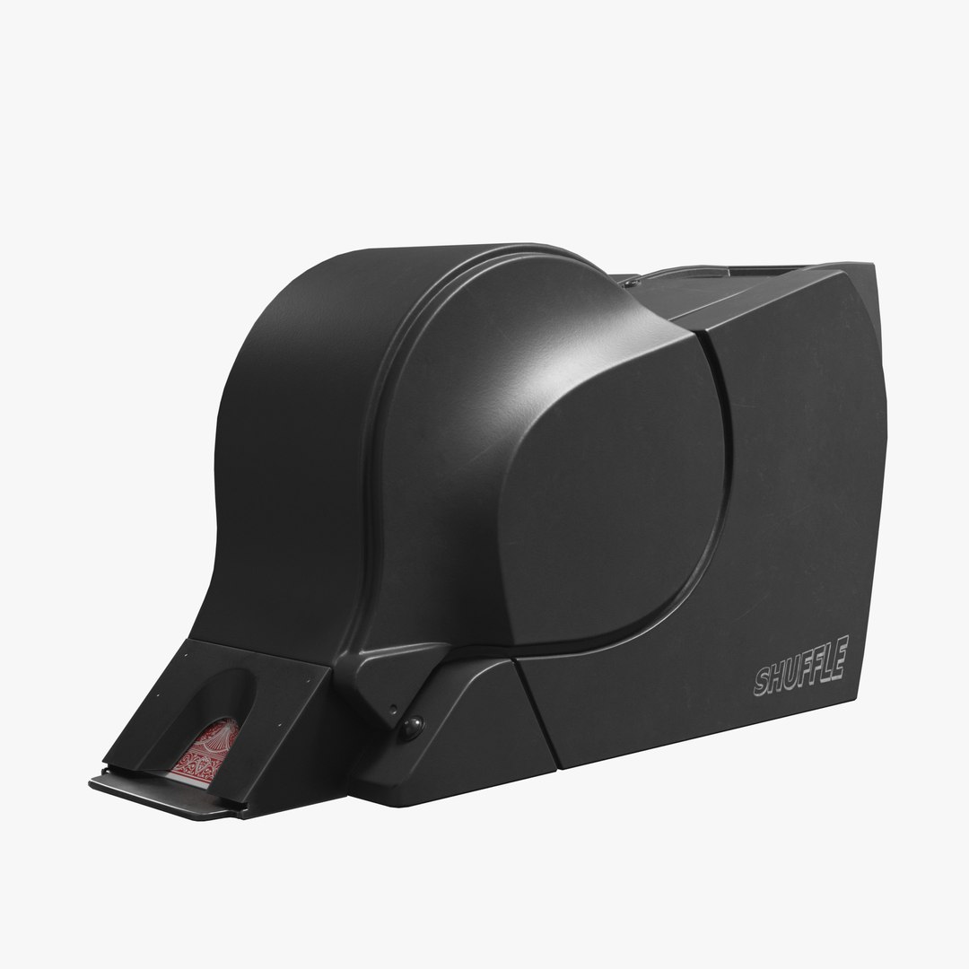 Card Shuffler 3D Model - TurboSquid 1996160