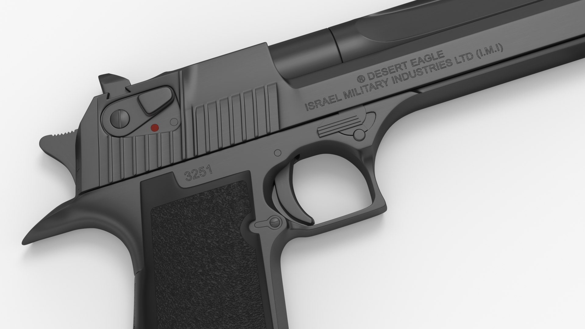 3D Desert Eagle Pistol - TurboSquid 2337816