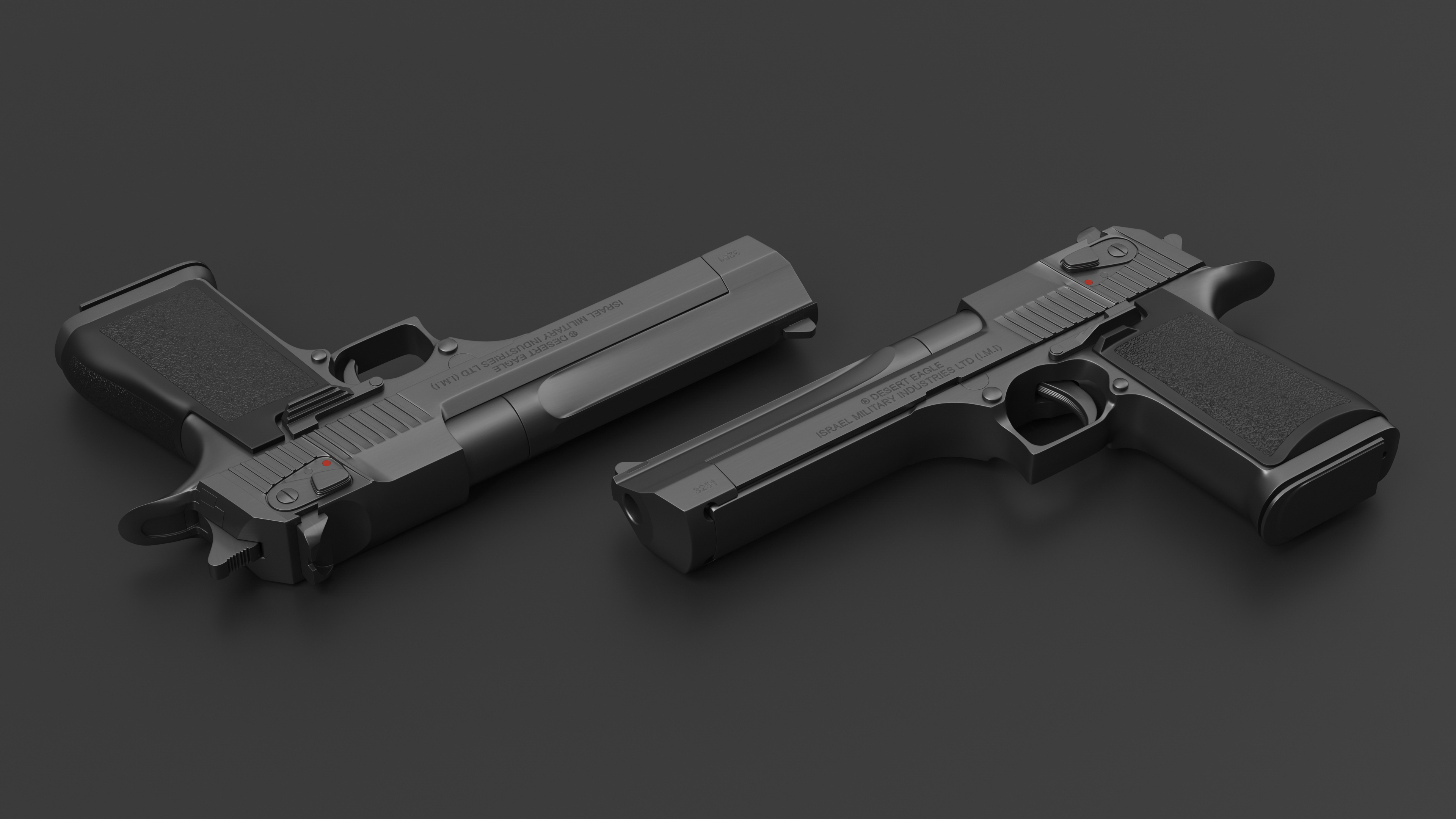 modelo 3d Pistola Desert Eagle - TurboSquid 2337816