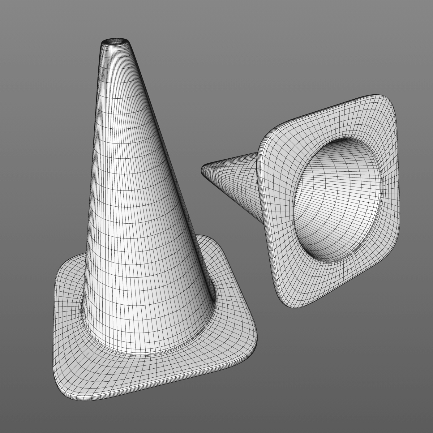 Traffic cones 3D model - TurboSquid 1434985