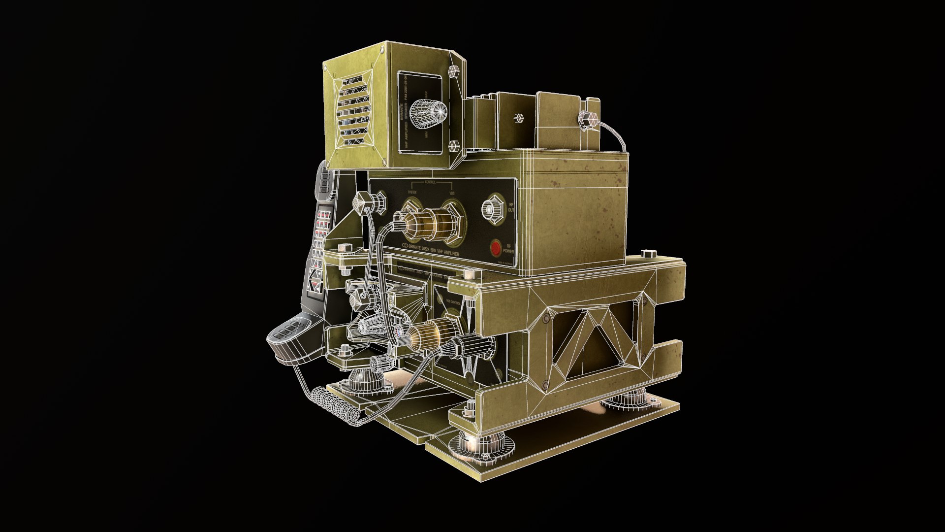 3D PRC-2082 Radiostation Model - TurboSquid 2147902
