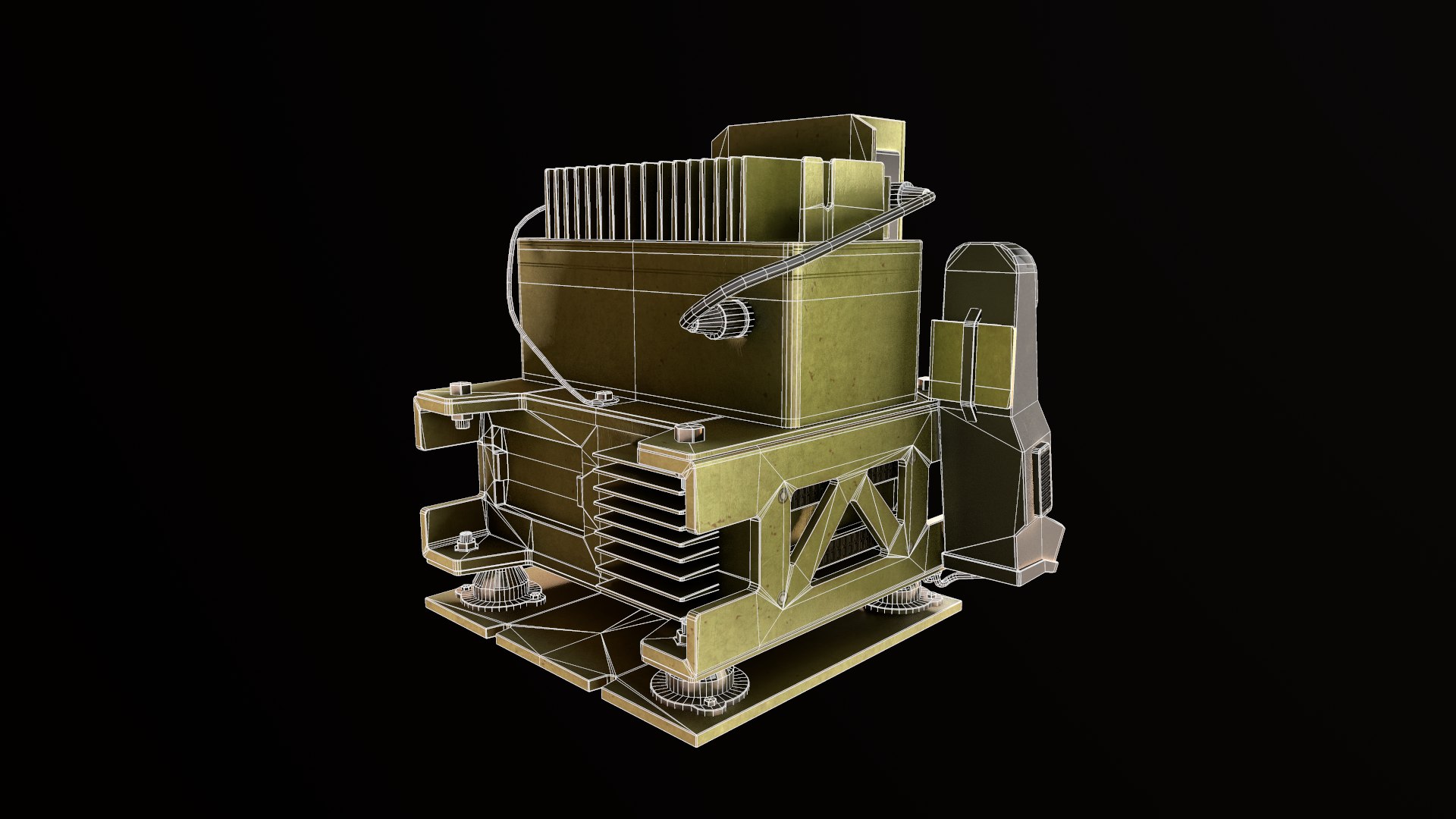 3D PRC-2082 Radiostation Model - TurboSquid 2147902