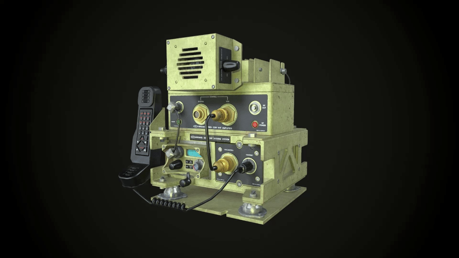 3D PRC-2082 Radiostation Model - TurboSquid 2147902