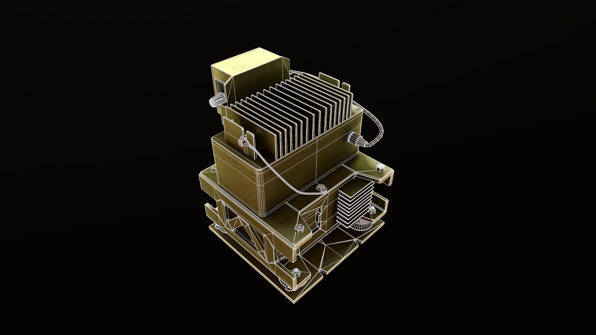 3D PRC-2082 Radiostation Model - TurboSquid 2147902