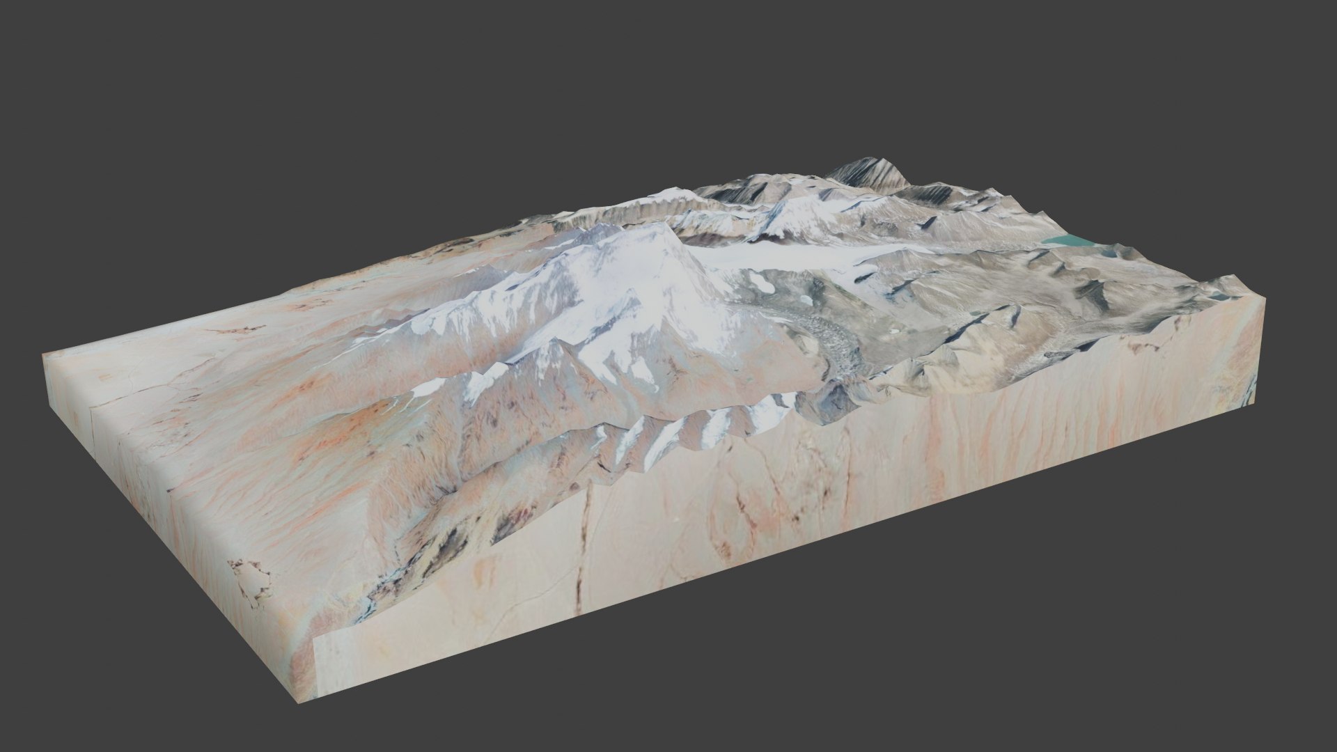 3D Gurla Mandhata Mountain model - TurboSquid 1825172