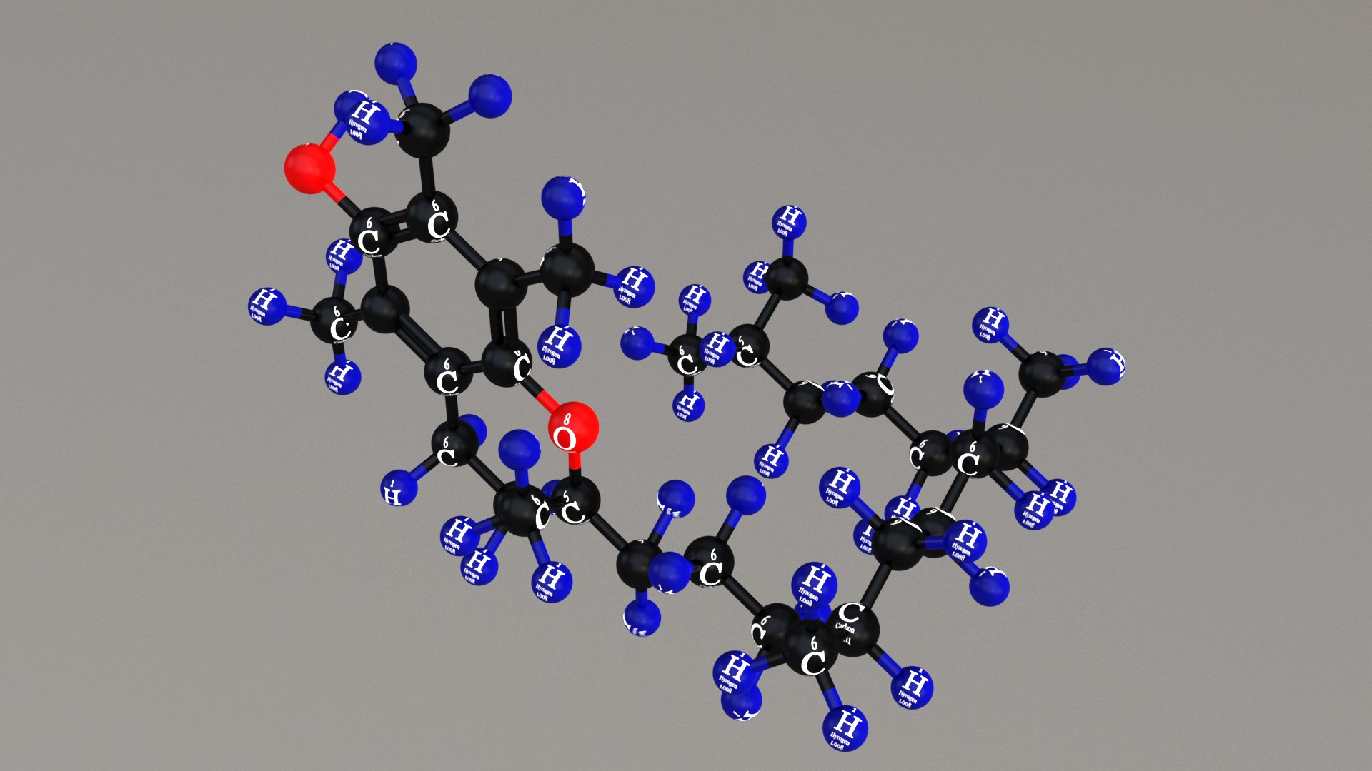3D vitamin capsuled molecular - TurboSquid 1447845