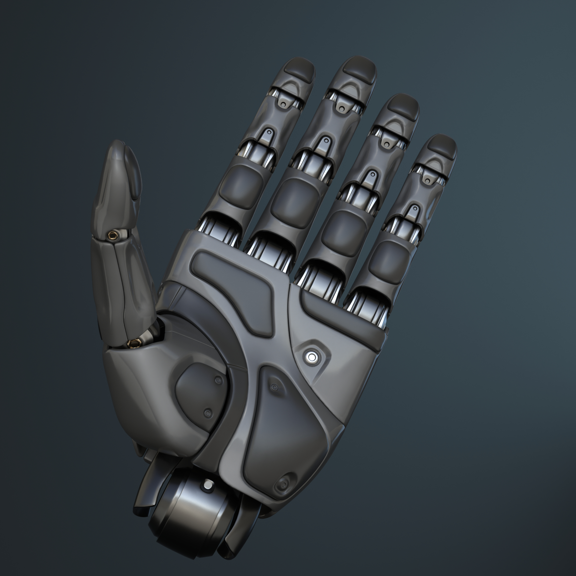 Robot Hand Palm 3D model - TurboSquid 1812159