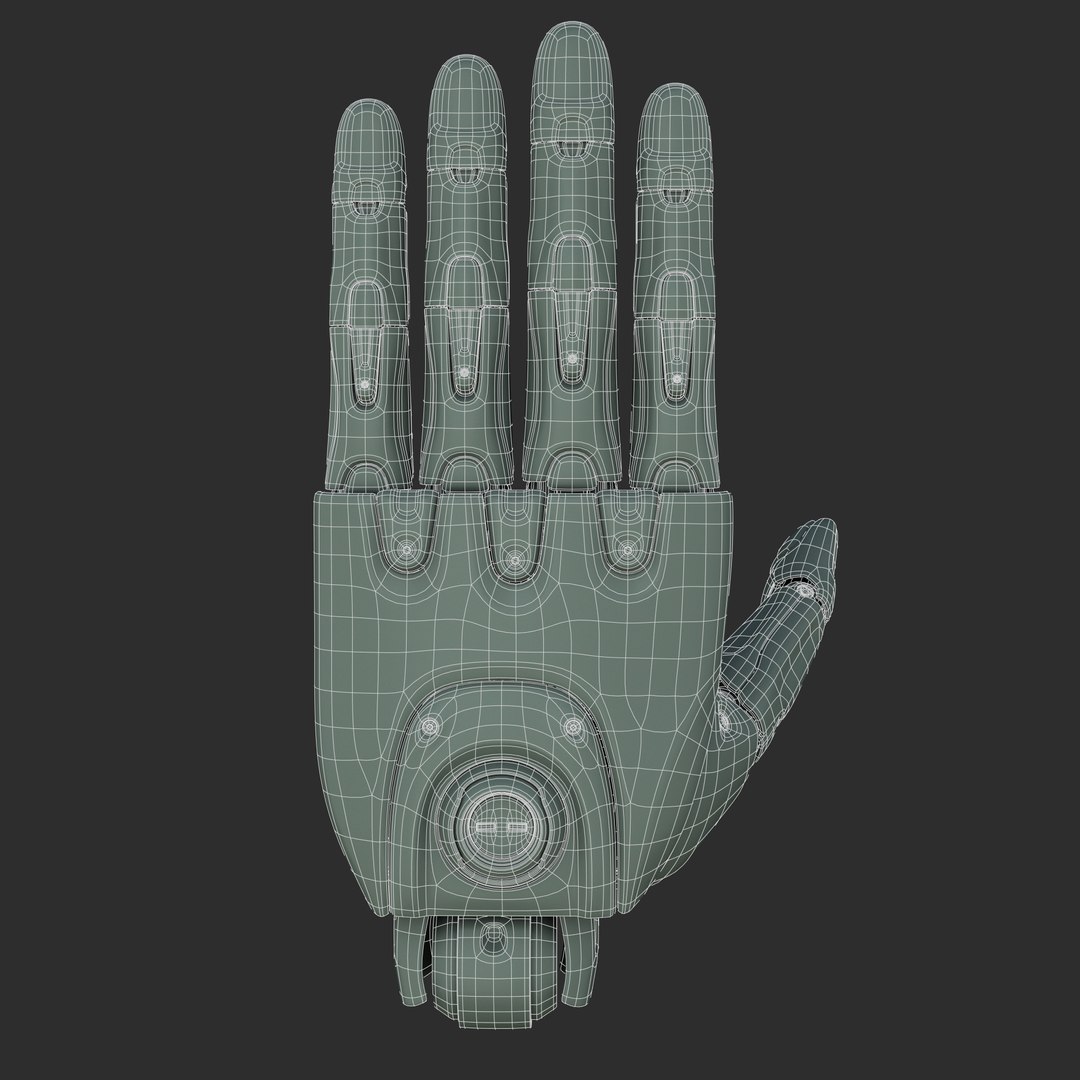 Robot Hand Palm 3D Model - TurboSquid 1812159