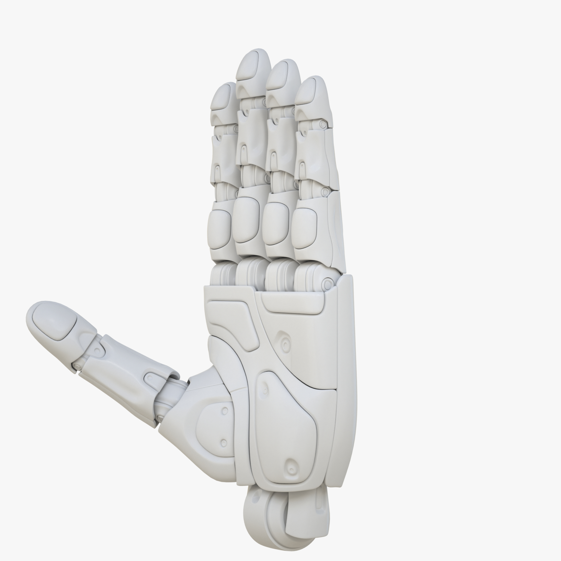 Robot Hand Palm 3D model - TurboSquid 1812159