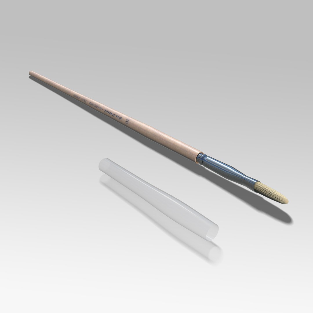 Paint Brush 3d Model