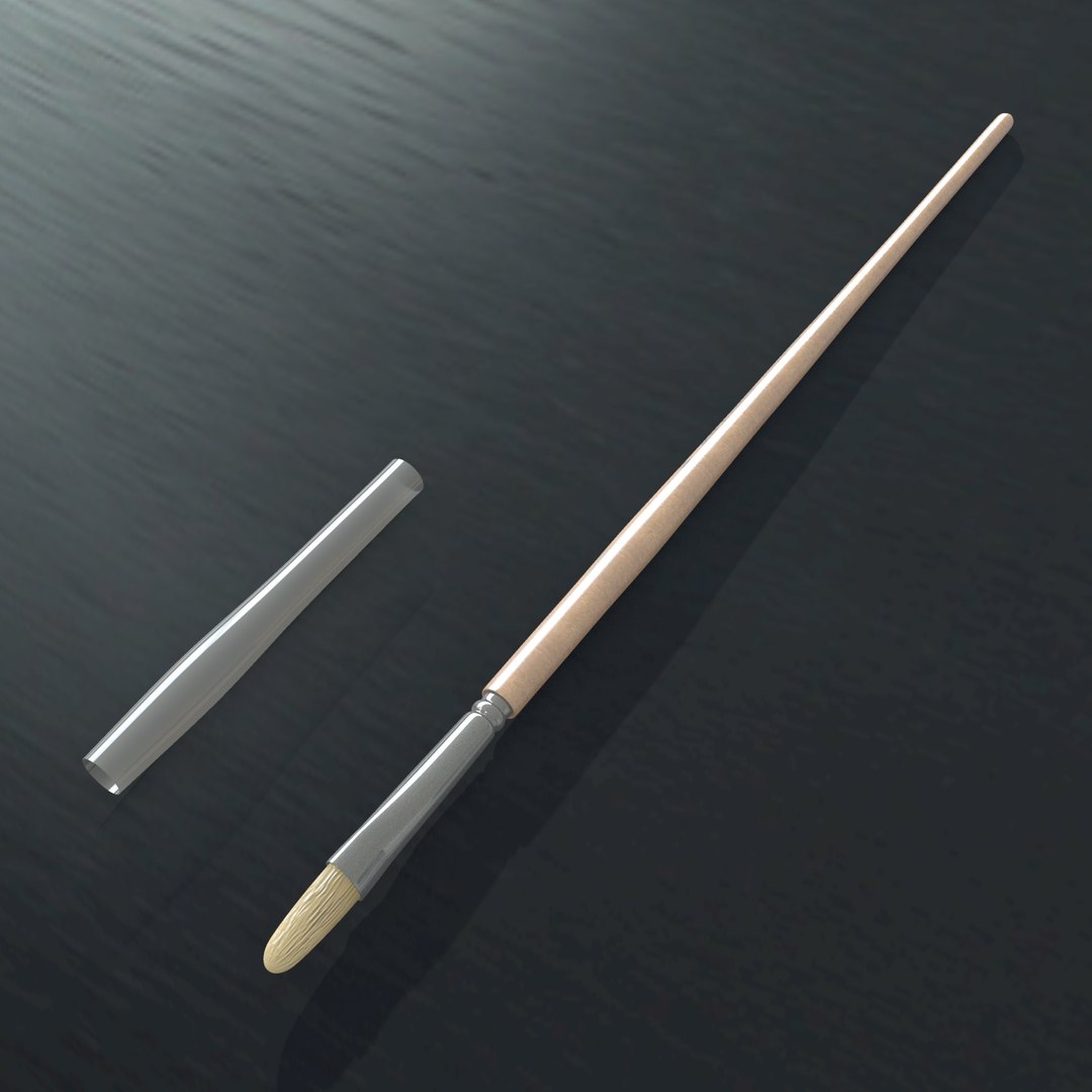 Paint Brush 3d Model