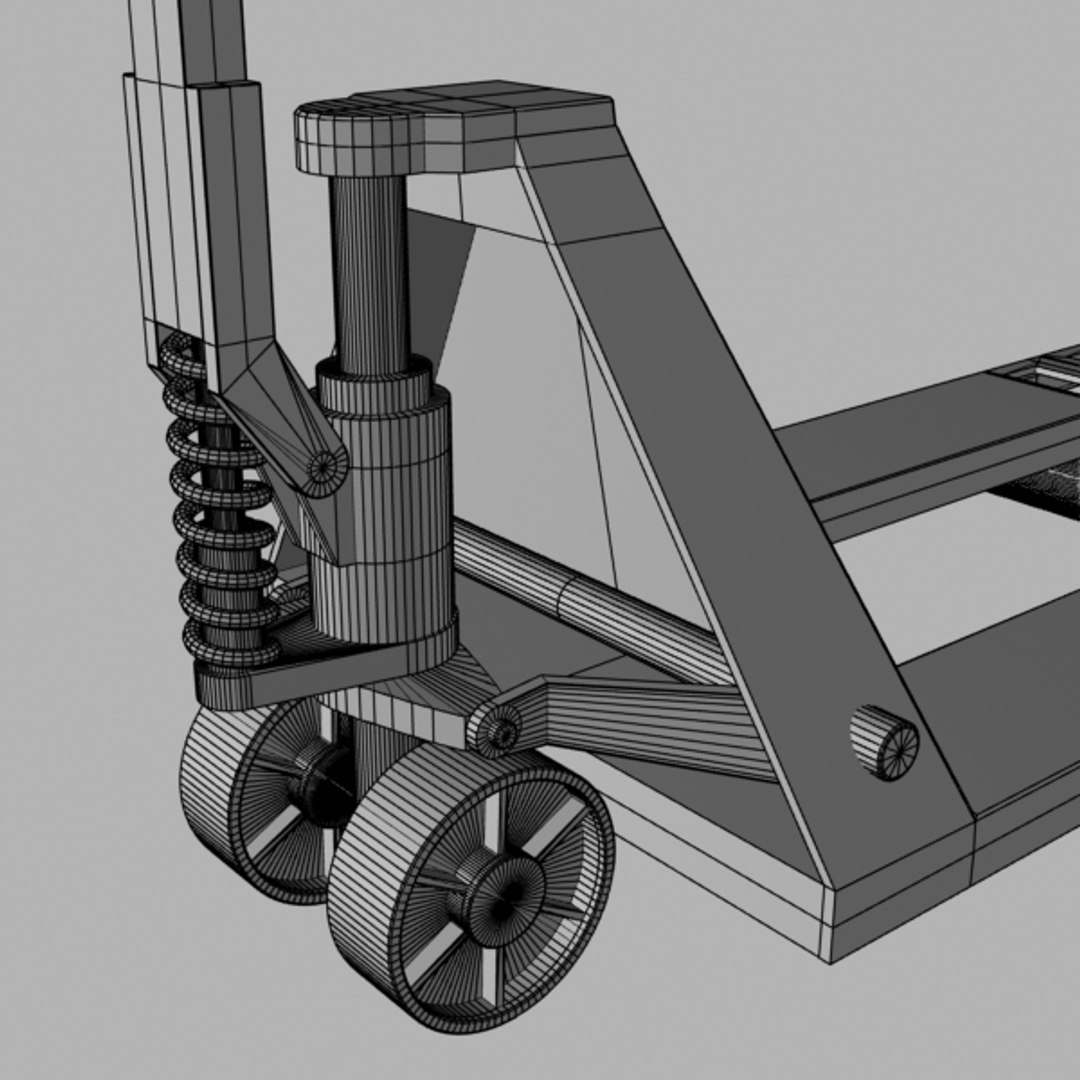 3d Pallet Jack Model