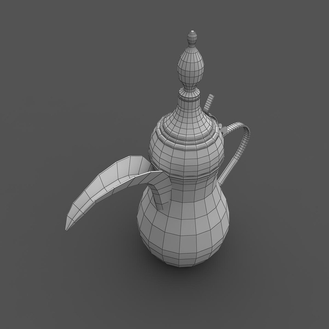 3D Dallah Model - TurboSquid 1407441