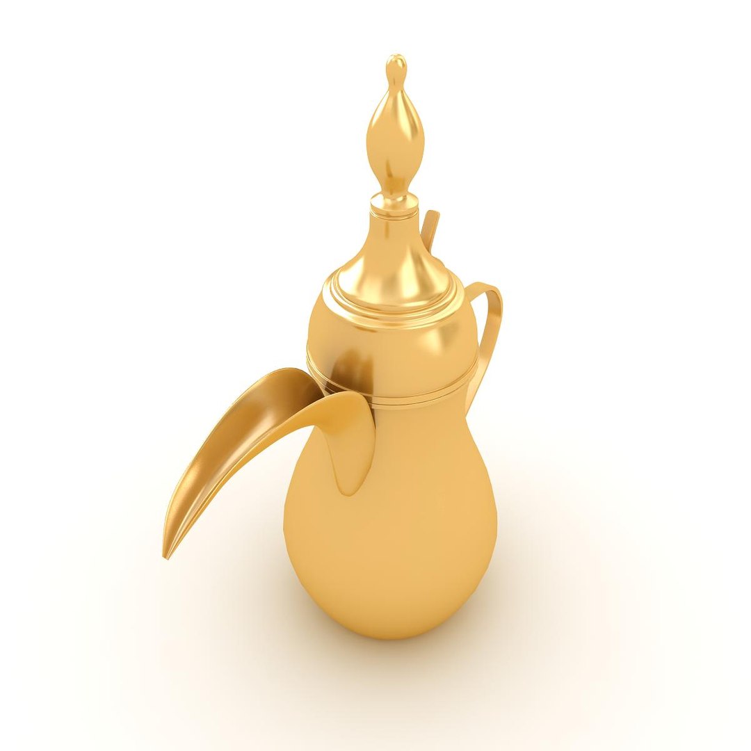 3D Dallah Model - TurboSquid 1407441