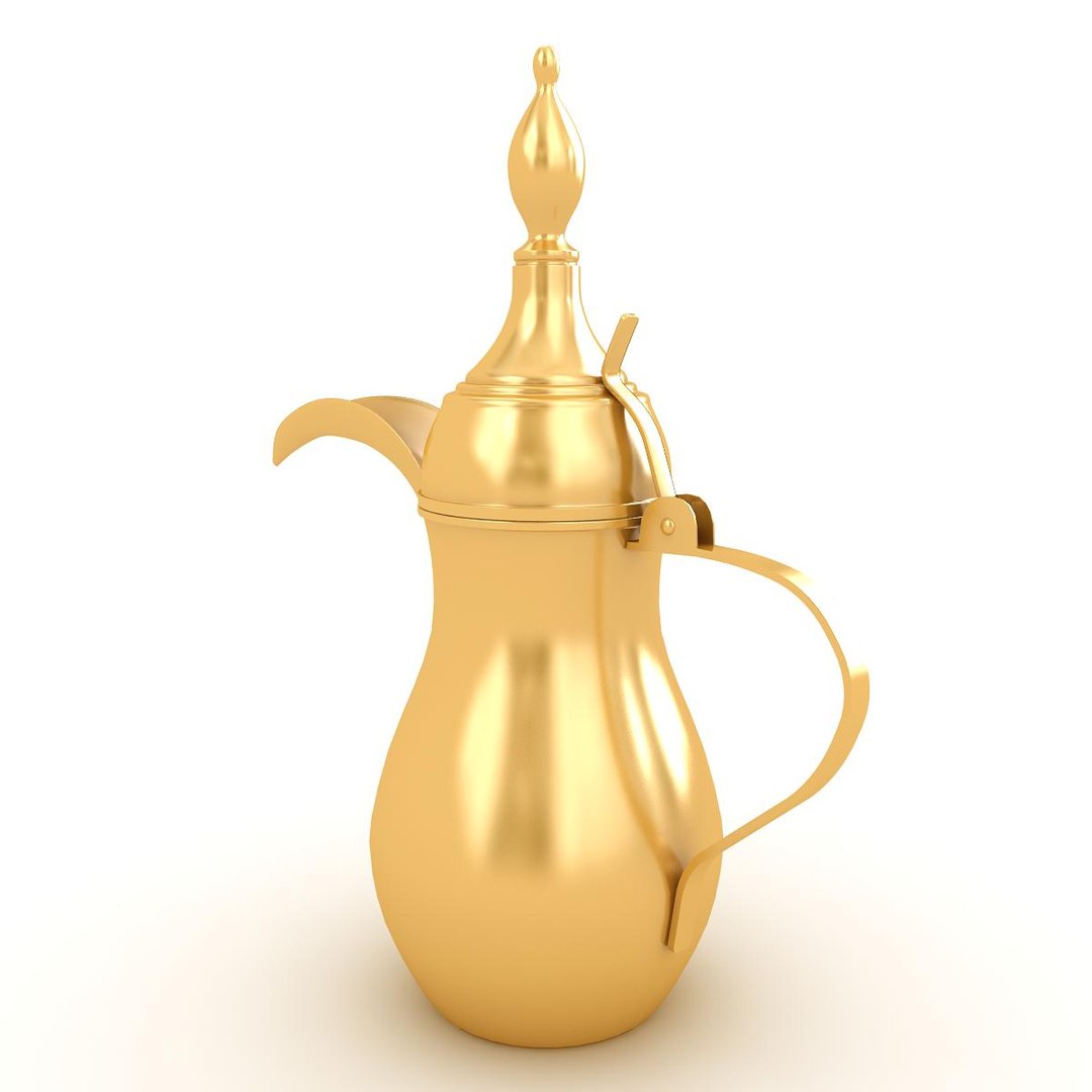 3D Dallah Model - TurboSquid 1407441