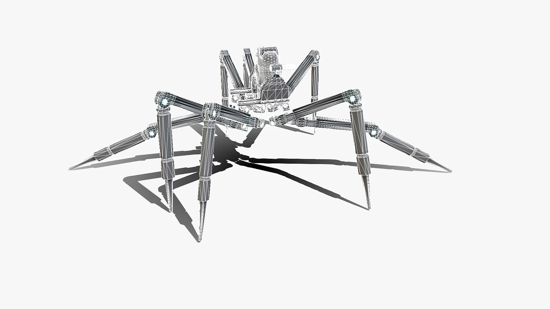 3D Spider Bot V3 Rigged And Animated Model - TurboSquid 2166065