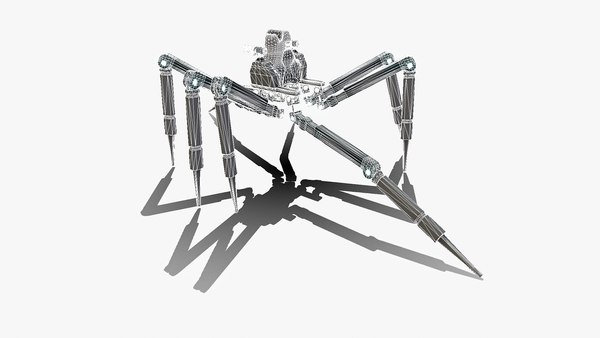modelo 3d spider bot v3 manipulado y animado - TurboSquid 2166065