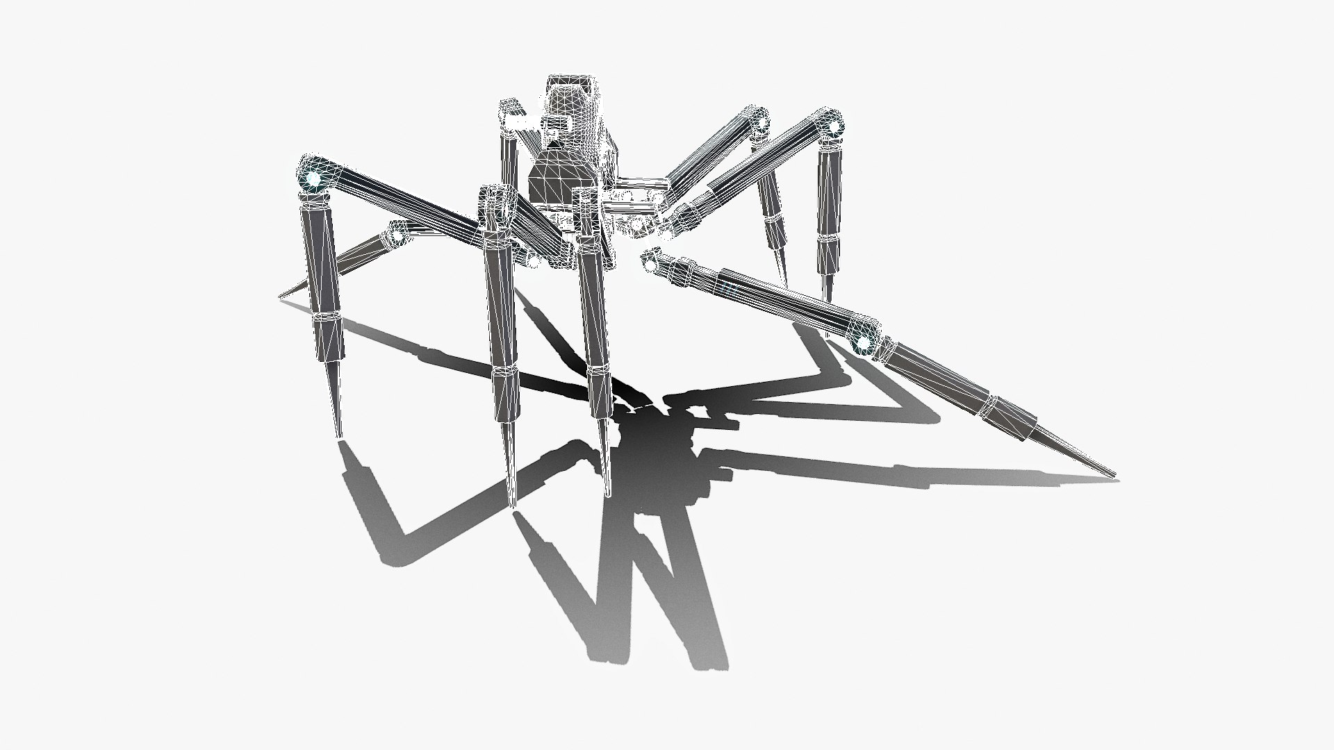 3D Spider Bot V3 Rigged And Animated Model - TurboSquid 2166065