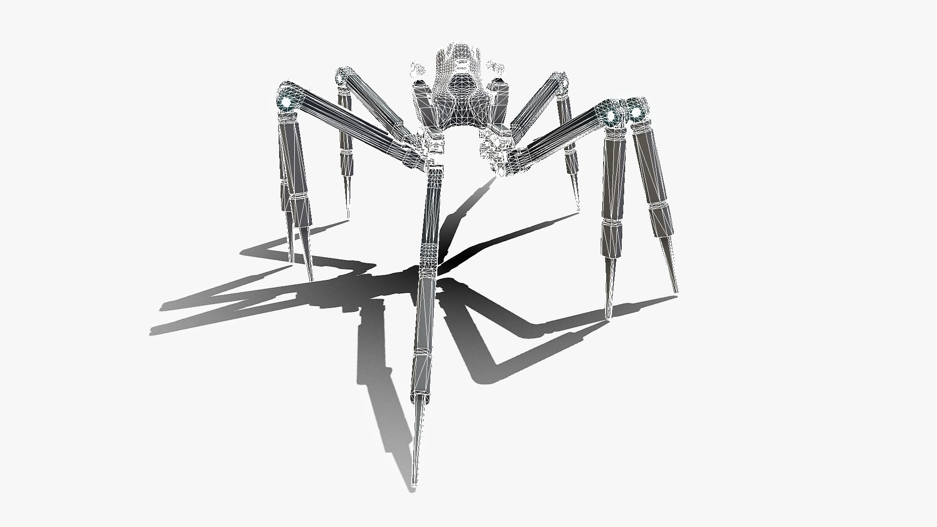 3D Spider Bot V3 Rigged And Animated Model - TurboSquid 2166065