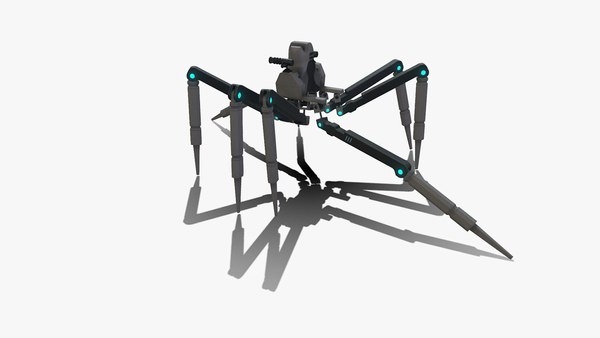 modelo 3d spider bot v3 manipulado y animado - TurboSquid 2166065