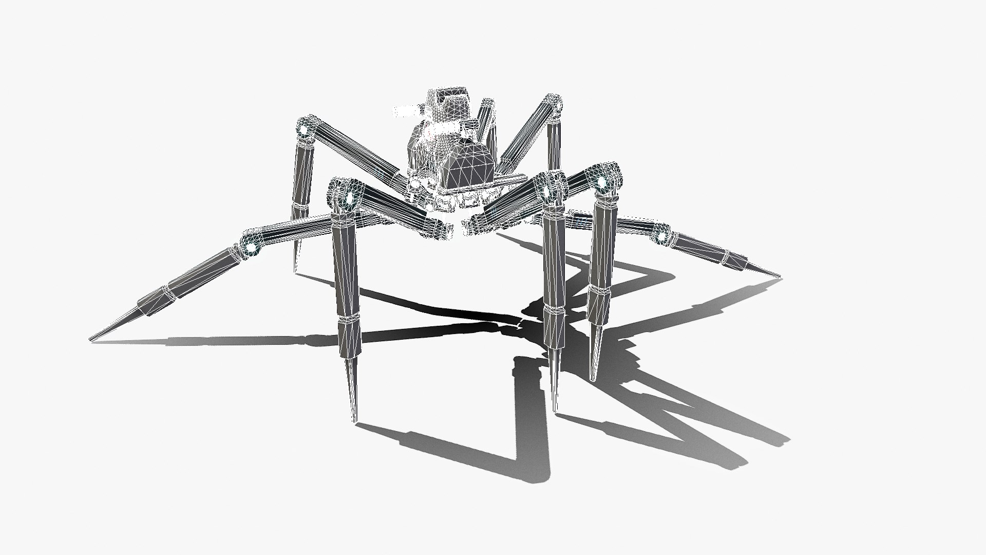 3D Spider Bot V3 Rigged And Animated Model - TurboSquid 2166065