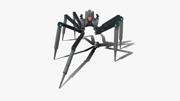 modelo 3d spider bot v3 manipulado y animado - TurboSquid 2166065