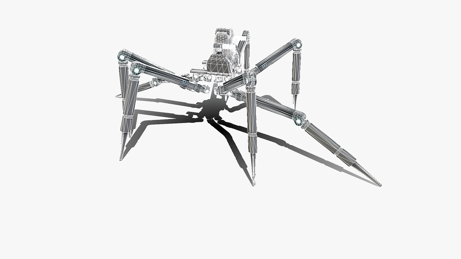 3D Spider Bot V3 Rigged And Animated Model - TurboSquid 2166065