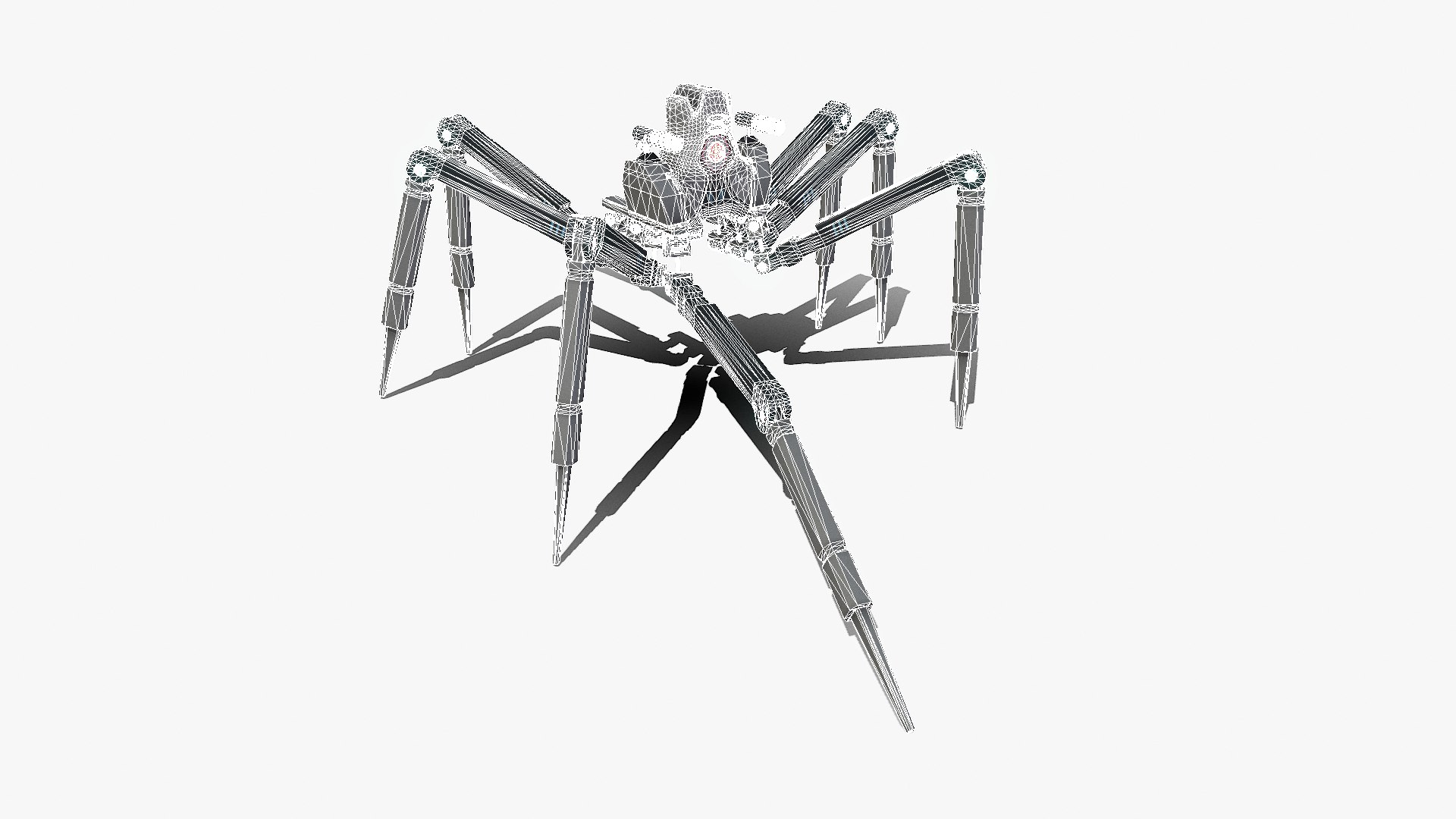 3D Spider Bot V3 Rigged And Animated Model - TurboSquid 2166065