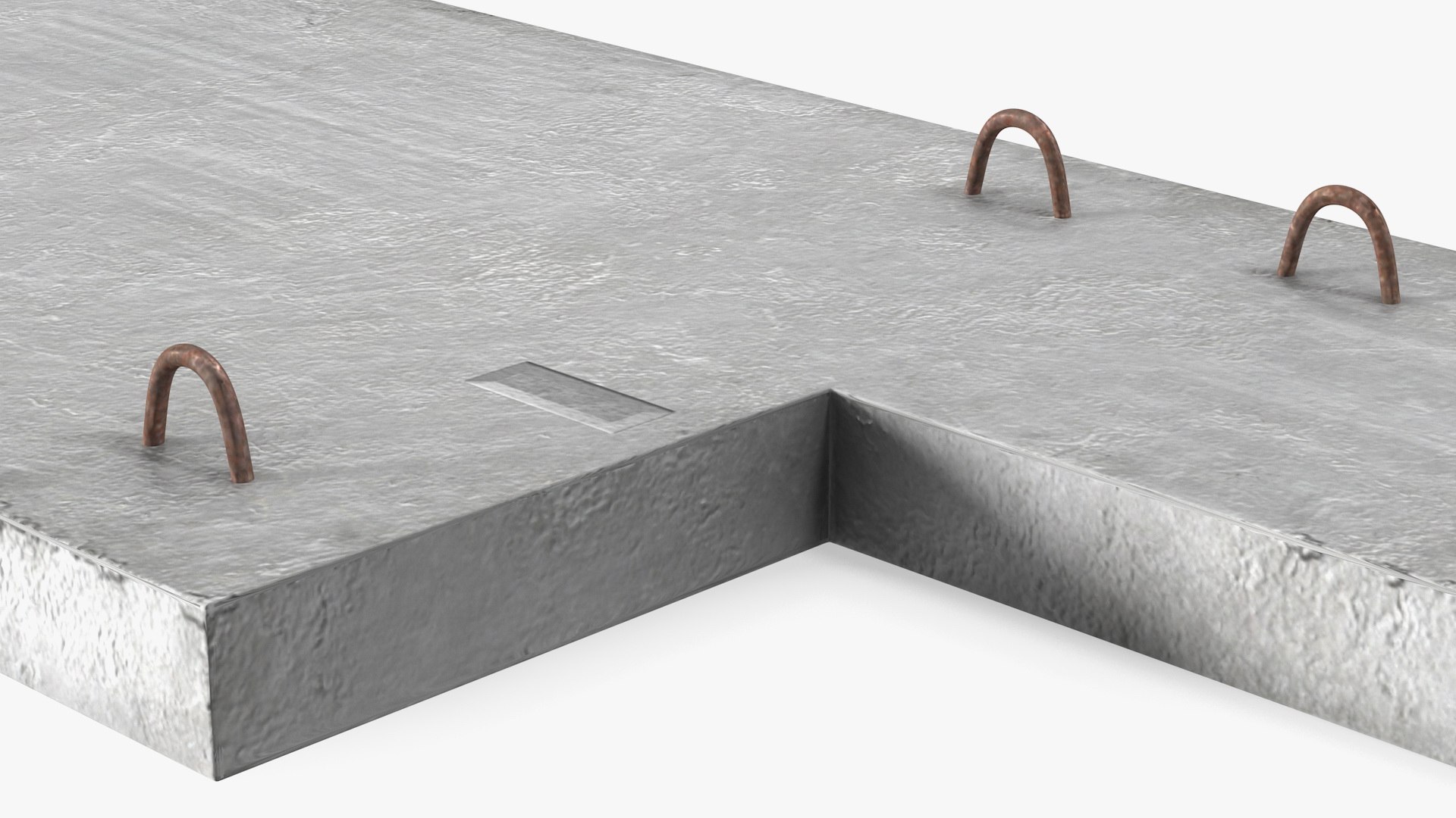 Floor Concrete Panel 3D Model - TurboSquid 1685600