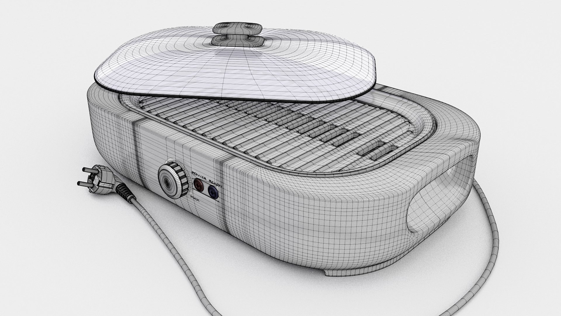 3D Model Electric Grill - TurboSquid 1527469