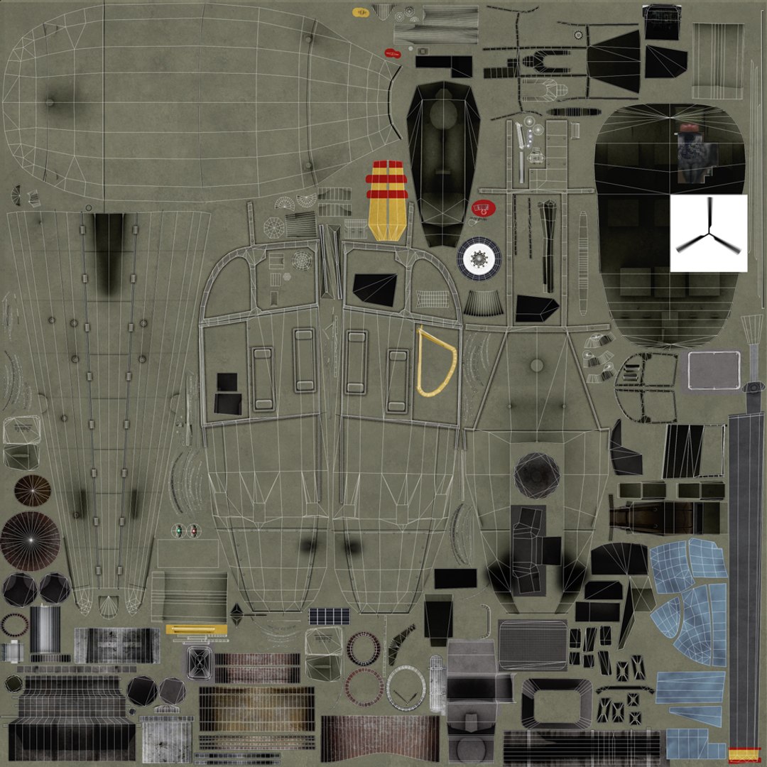 3D Sa316b Alouette Iii Helicopter Model - TurboSquid 1158843