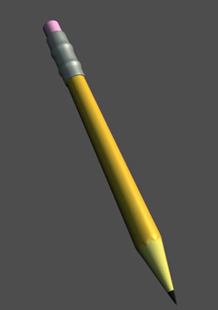 free obj model pen pencil