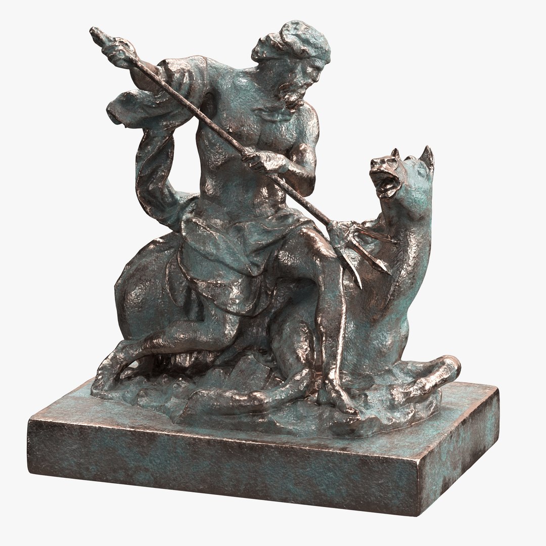 Neptune Statue 3D Model - TurboSquid 2089445