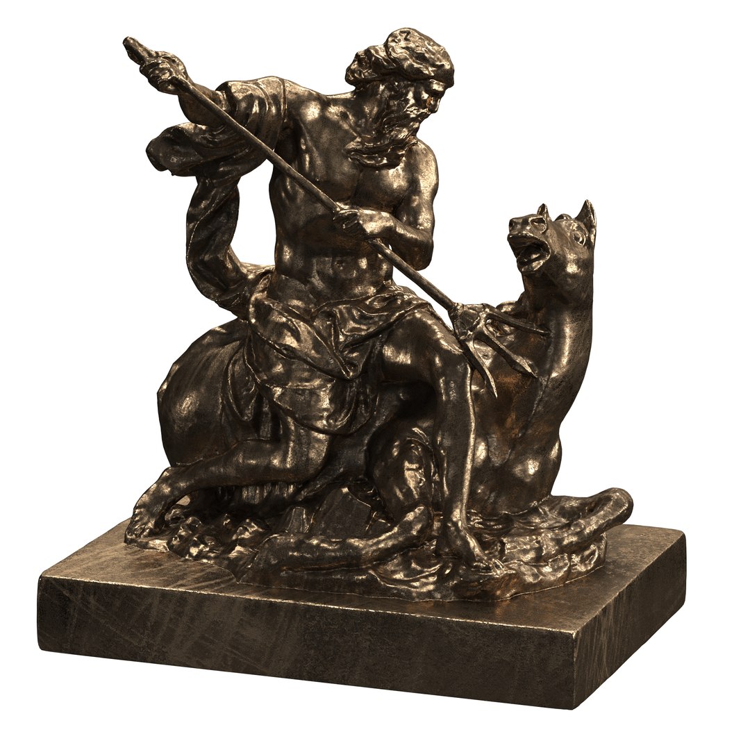 Neptune Statue 3D Model - TurboSquid 2089445