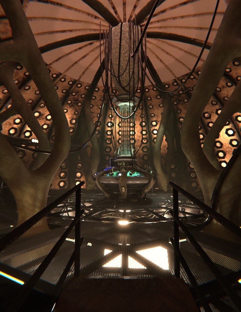 Free 3D DOCTOR WHO Coral TARDIS - TurboSquid 2155585
