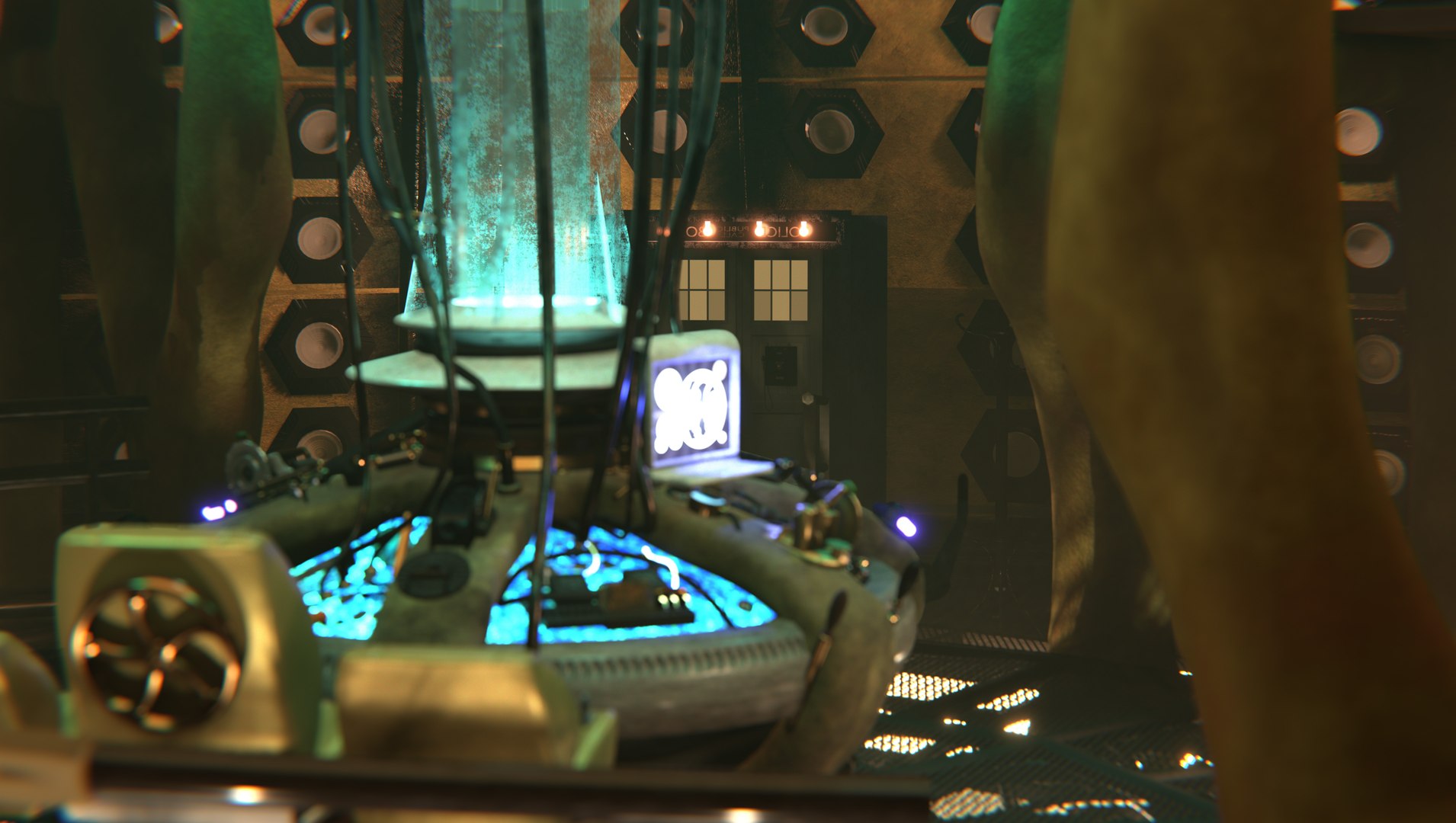 Free 3D DOCTOR WHO Coral TARDIS - TurboSquid 2155585