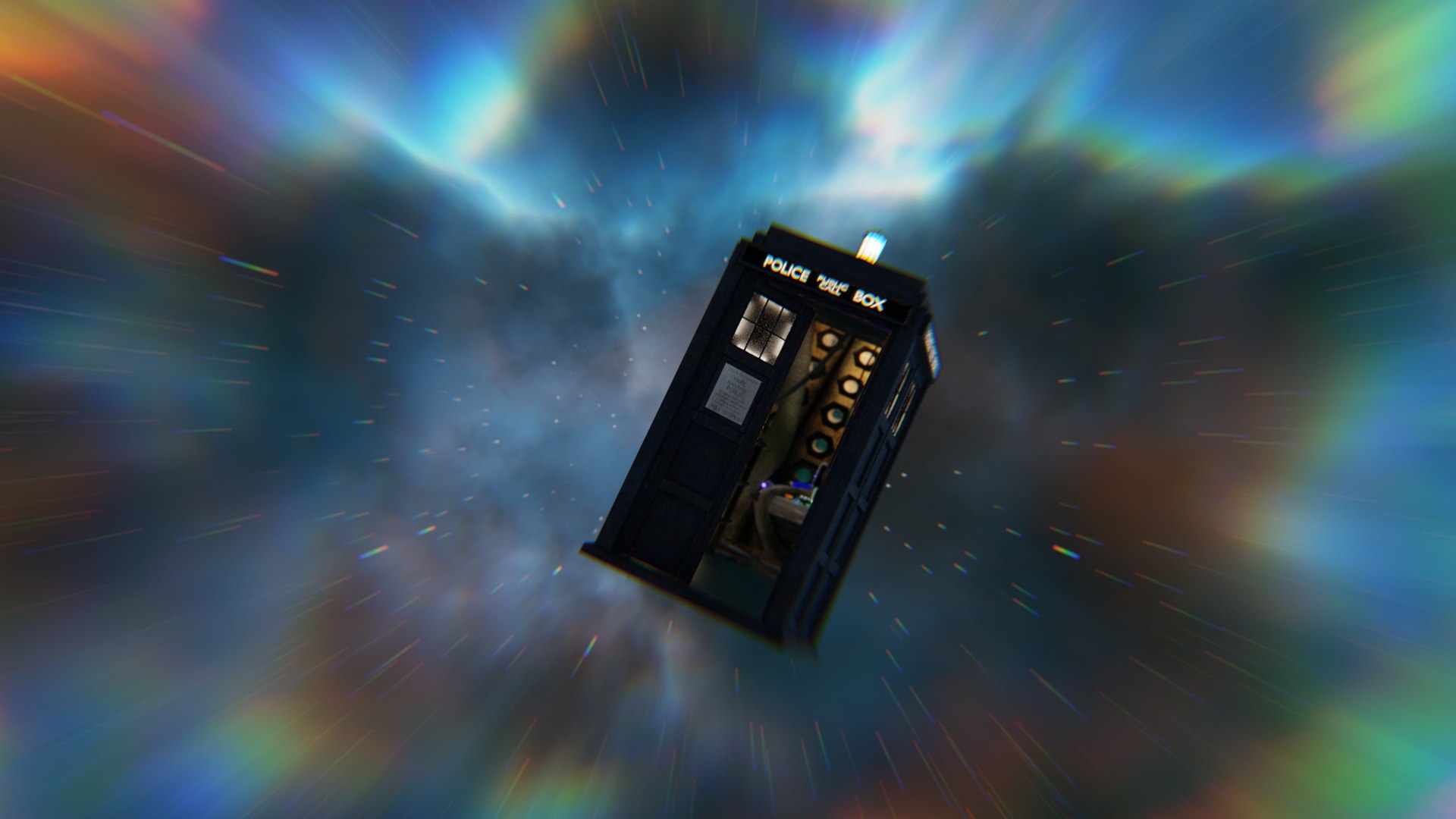 Free 3D DOCTOR WHO Coral TARDIS - TurboSquid 2155585
