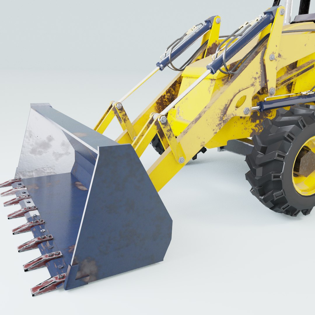 Digger 3D Model - TurboSquid 1709420