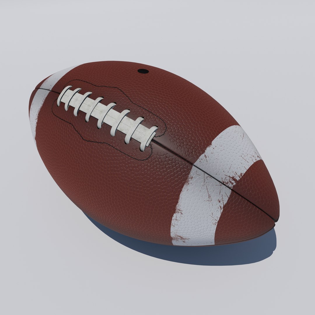 3D American Football Ball - TurboSquid 1209067
