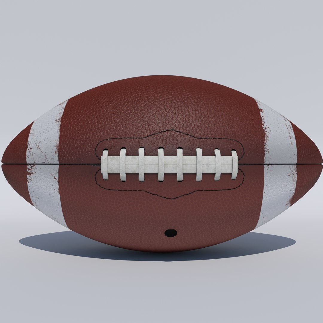 3D American Football Ball - TurboSquid 1209067