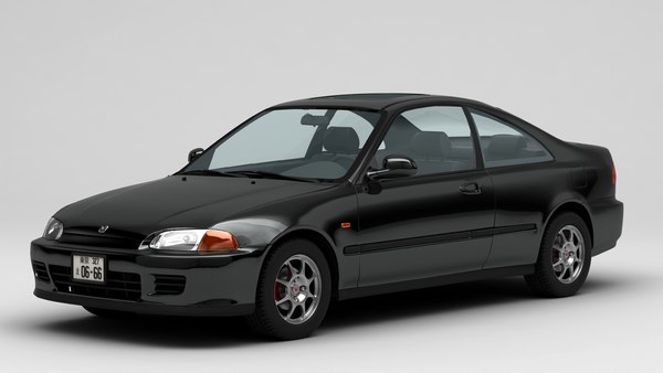 Honda Civic EJ1 Coupe3Dモデル - TurboSquid 1974158