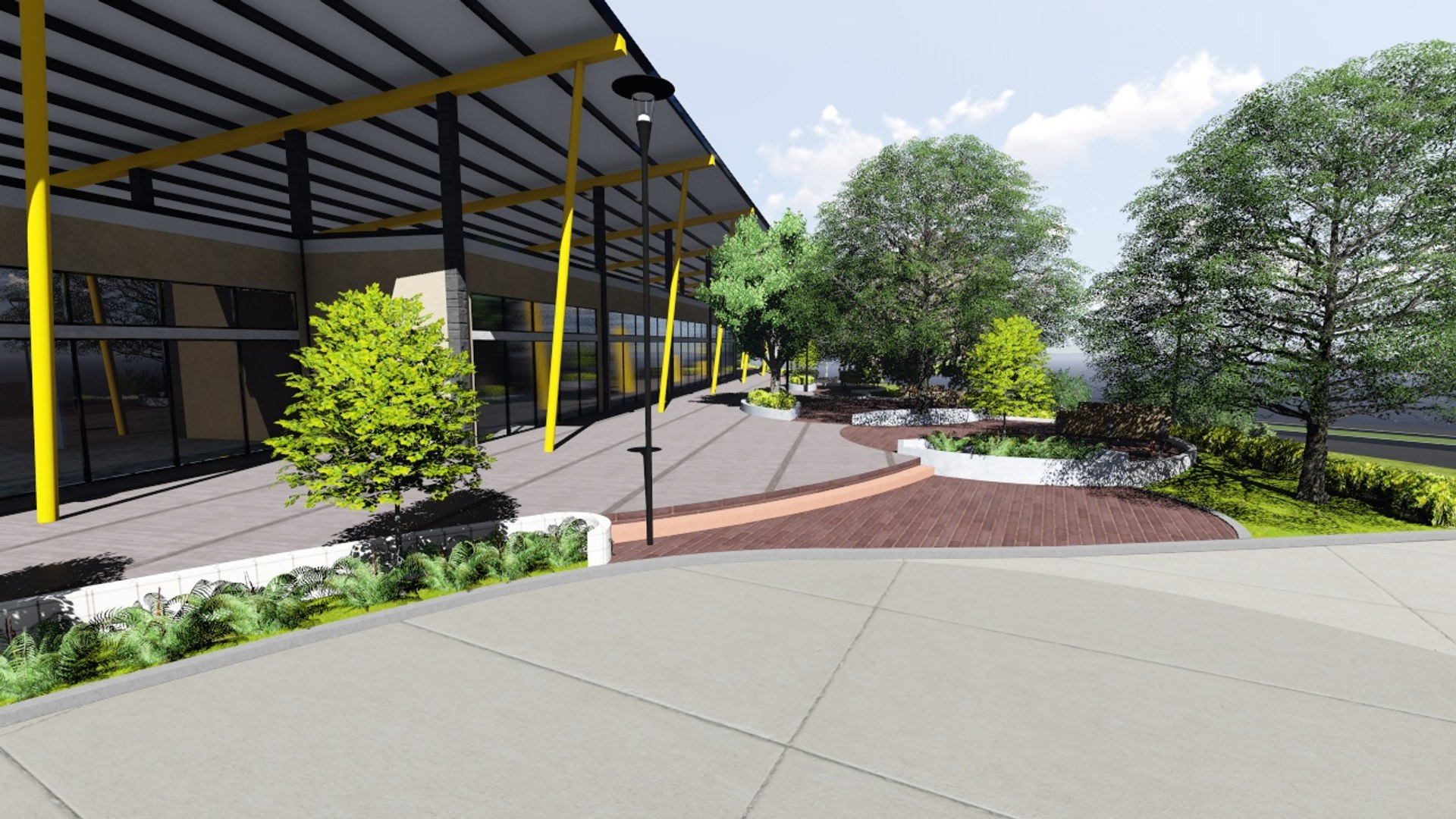 3D Mall Render - TurboSquid 1217087